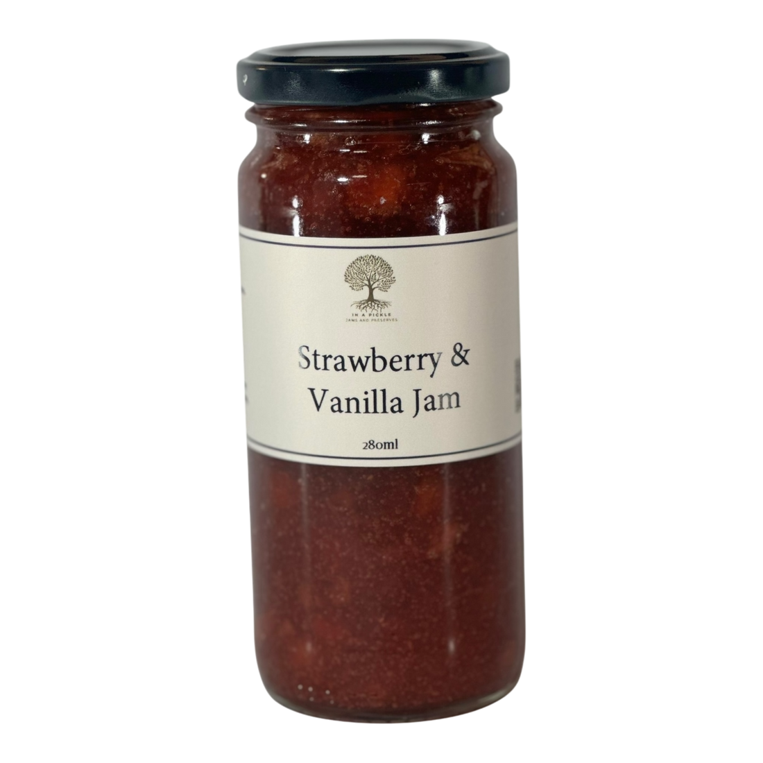 Strawberry & Vanilla Jam – In A Pickle